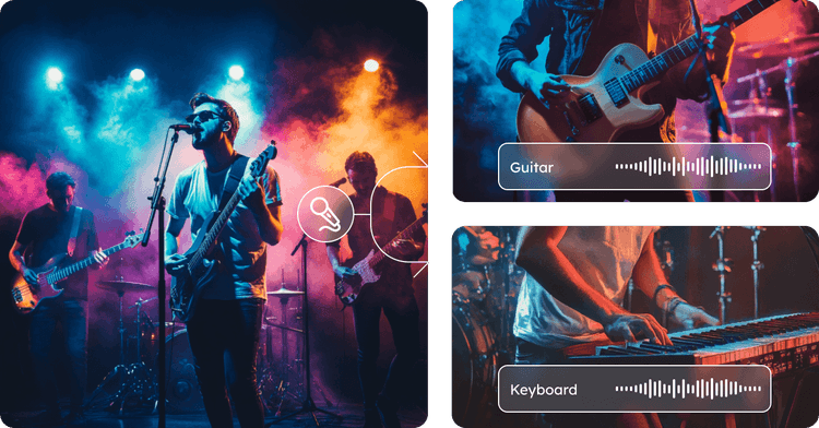 AI Stem Splitter - Isolate Instruments from a Song Online Free